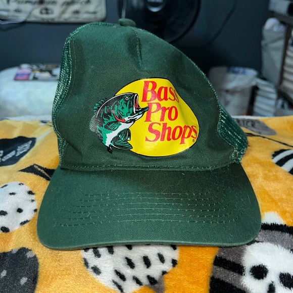 Bass Pro Shops | Accessories | Bass Pro Shops Green Trucker Hat | Poshmark